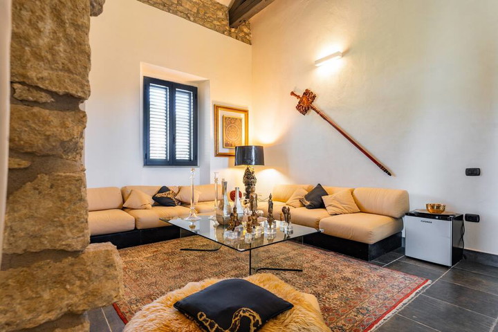 Villa 'Luxury Home Borgo Antico' With Mountain View, Wi-fi And Air Conditioning - South Sardinia