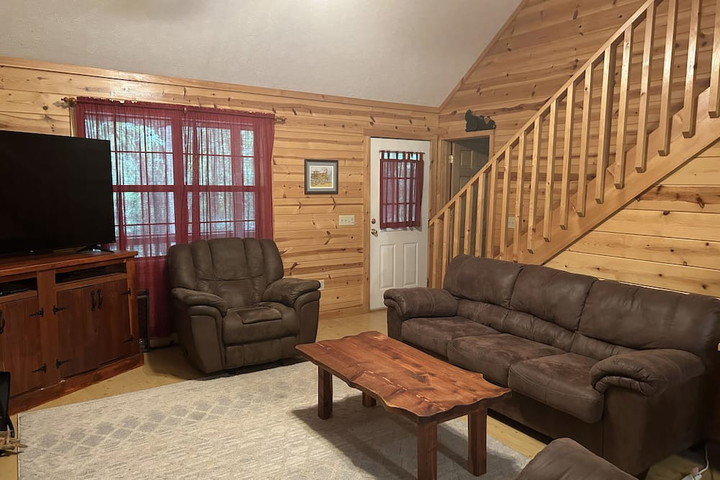 Bear-a-dise- A Beautiful Mountain Cabin-sleeps 12, Hot Tub, Game Room & Firepit. - Murphy, NC
