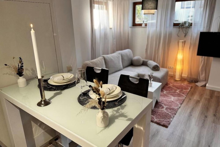 Exclusively Compact: Smart Apartment With Outdoor Flair - Bad Mergentheim