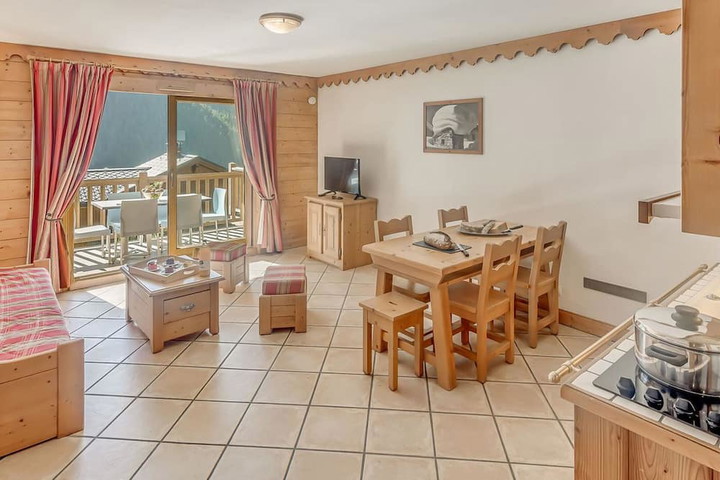 Champagny - 3-room Apt 6 Pers, South Balcony, Wifi, Garage, Pool Access - Courchevel Le Praz, France