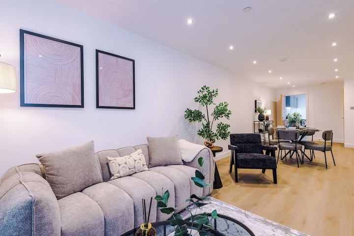 Sleek City Stay 2 Bed Apt Free Parking And Terrace - Leeds