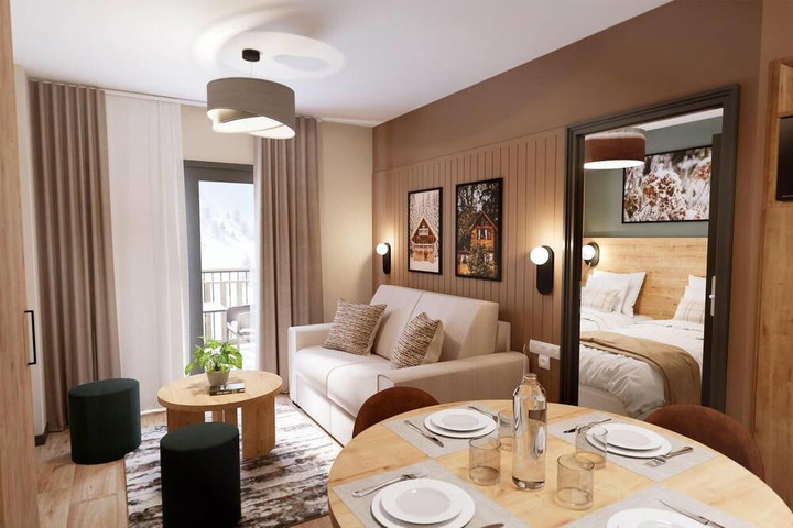 Wifi, Ski-in/ski-out & Foot Of The Slopes, Fitness, Swimming Pool, Balcony, Parking, Tv, Ski Locker - Vars