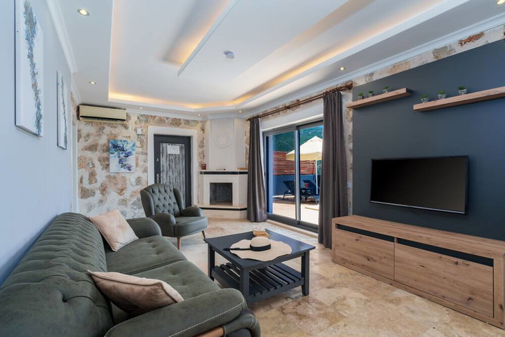 Villa Elvin Peaceful Comfort Above The Coast In Islamlar - Kalkan