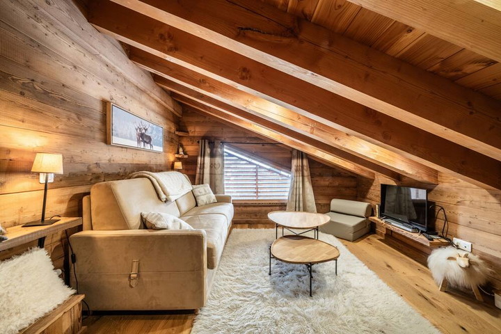 Apartment "Superb Duplex - Résidence Alpine" With Private Terrace, Balcony And Wi-fi - Samoëns