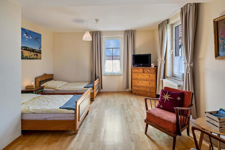 Ferienwohnung "Bachmanns 2" Mit Gemeinschaftsgarten Und Wlan - Schotten