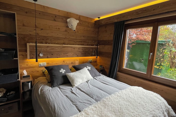 Chalet Familial Savoyard Superbe Vue Mont-blanc à Combloux Megève Avec Sauna - Cordon