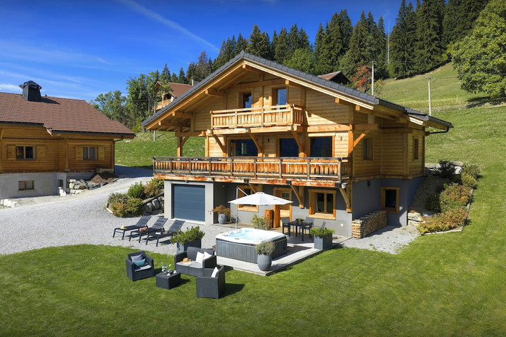 Chalet Marinaka - Vacances Luxe En Famille Pour 11, Jacuzzi - Ovo Network - Thônes