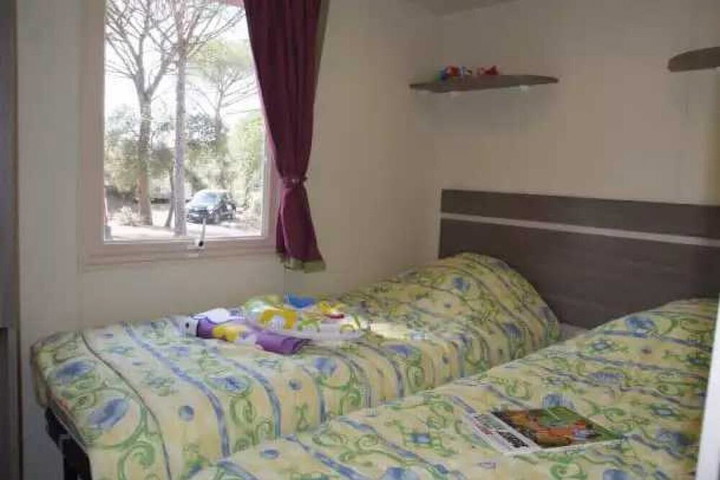 Zecamping 4 éToiles Espace Aquatique Locatif Tv 24m2 4 Pers - La Crau