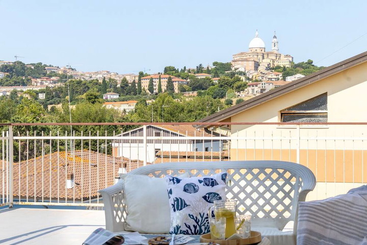 Wohnung Mit Klimaanlage, W-lan, Tv, Terrasse, Haustiere Erlaubt, Panoramablick, Bei Porto Recanati - Sirolo
