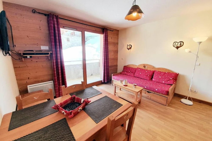 50m From Ski Slopes, 2nd Floor, Swimming Pool, Balcony, Ski Locker, 32m², Vars - Vars