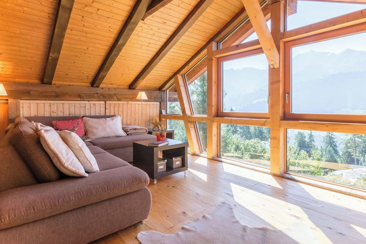 Beautiful Apartment For 7 People With Wifi, Tv, Balcony, Pets Allowed And Panoramic View - Laax