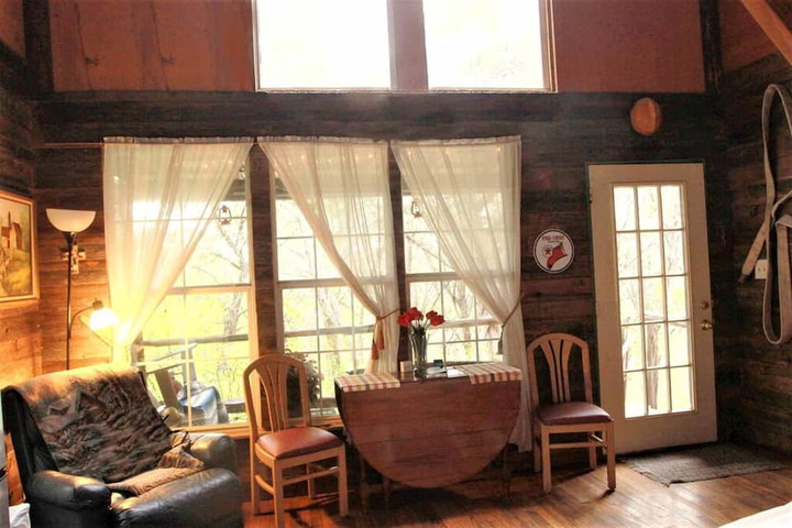 Rustic Two-bedroom Cabin Rental On Hamilton Creek In Texas Hill Country - Spicewood, TX