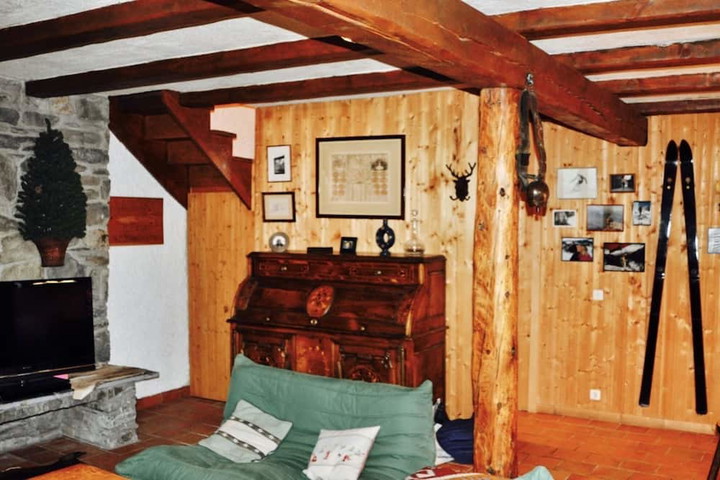Chalet Au Coeur Du Village De Montchavin Aux Pieds Des Pistes - Peisey-Nancroix