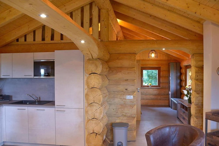 Wooden Log Cabin - Ferienhof Kürschner - Wolkenstein