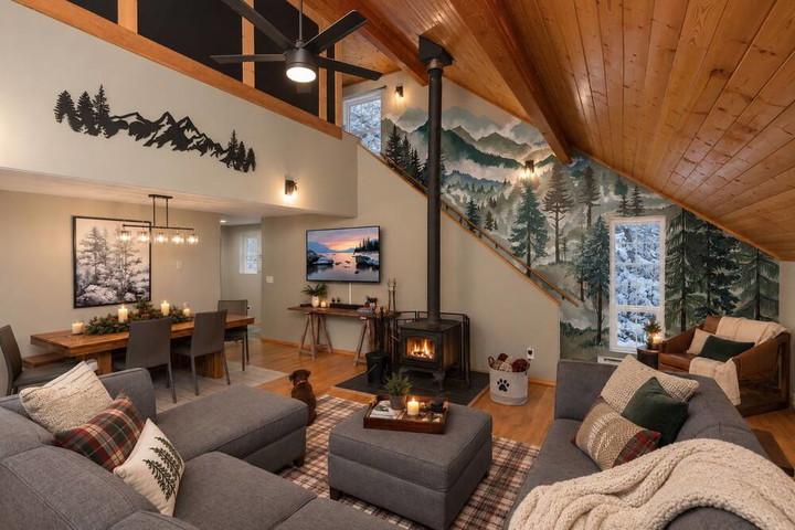 Forest+mountain Views, Hot Tub, Sauna, Ev Charger, Dogs Ok, Near Lake Wenatchee - Lake Chelan, WA