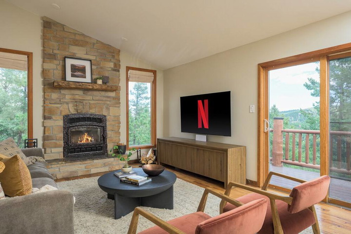 Luxe 3bd Mountain Retreat W/hot Tub, Sauna, 98in Theater. 25 Mins To Red Rocks - Evergreen, CO