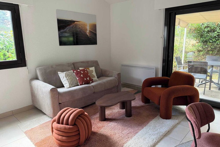 Résidence Océan & Forêt: T2 Appartement 1 Chambre En Rdj Avec Terrasse - Anglet
