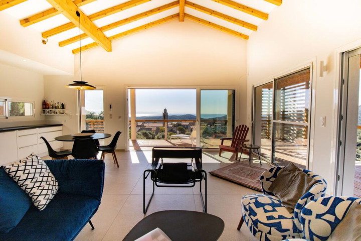 'Guetali Du Rocher' Avec Vue Sur La Mer, Wi-fi Et Climatisation - Pianottoli-Caldarello