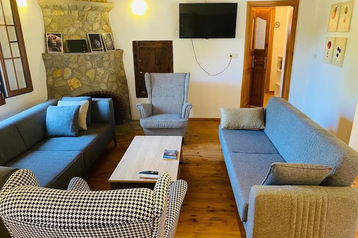Spacious Stone Villa In The Heart Of Kayakoy, Overlooking The Historic Ruins. - Fethiye