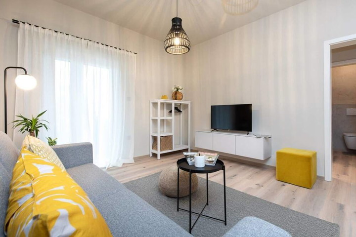 Villa Luisole / Apartment °1 With Pool View - Krk