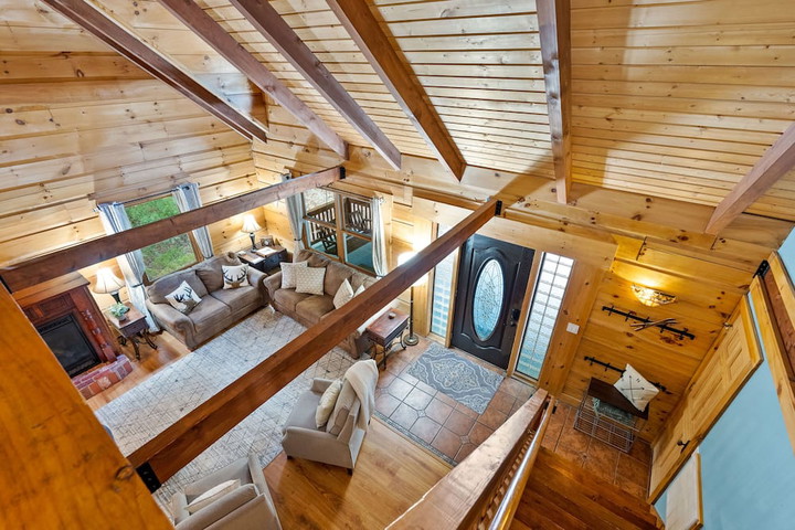 Beautiful Log Home-poker & Pool Table, Xbox, Firepit,jacuzzi Tub,week Specials! - Harrisonburg, VA