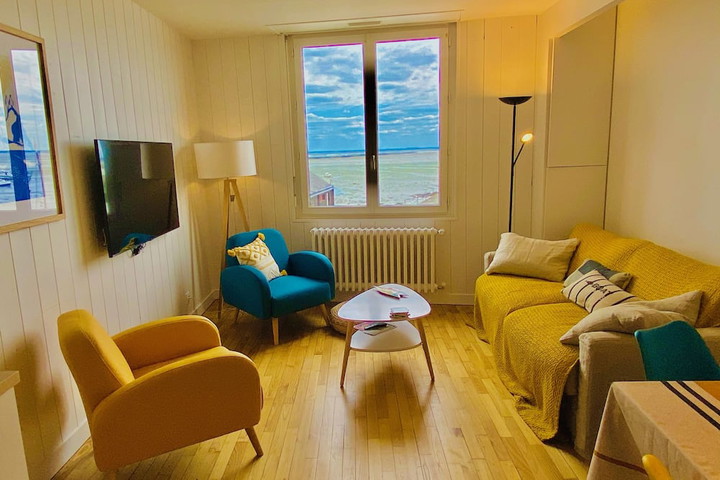 Emeraude _ Appart. 100% Renovated, Wide View Of Mont Saint-michel Bay - Cancale