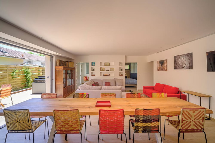 Villa Familiale Pour 16 Avec Piscine Et Spa à 50m De La Plage - Bassin d'Arcachon