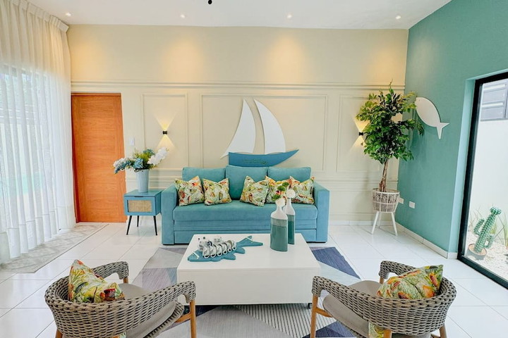 Sea Renity: Luxe Villa, Pool, 4 Min Drive To Beach - Cabarete