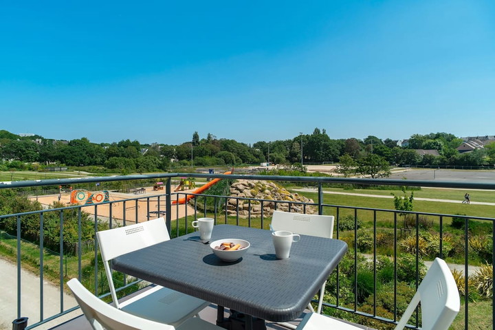 Les Thermes 521 - Appt Proche Plage Avec Piscine Partagée - Concarneau