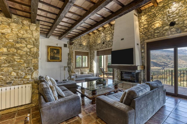 Casa De Vacaciones Can Xera Con Vistas A La Montaña, Piscina Privada, Aire Acondicionado Y Wi-fi - Amer