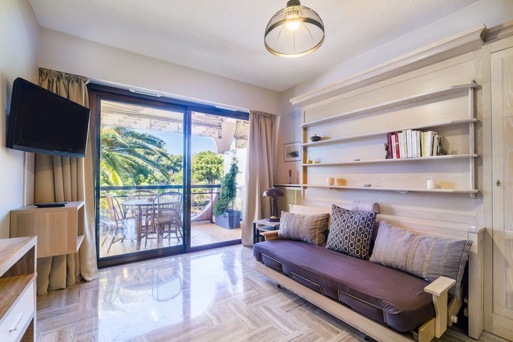 Estudio «Riviera De Bahia» Con Piscina En Parque Arbolado, A Pasos De La Playa - Villeneuve-Loubet