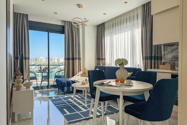 1+1 Apartment Qoople Excellence C37 With Sea And Mountain - Alanya
