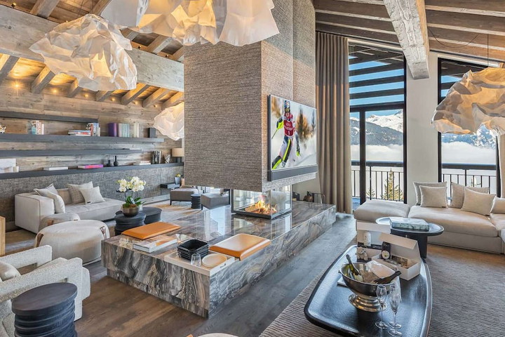 Luxury Chalet In Courchevel With Pool And Staff 15 Pers - Pralognan-la-Vanoise