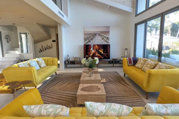 Architect-designed Villa With 180-degree Ocean View - Beach Access, Pool, Spa And Brazier - La Flotte