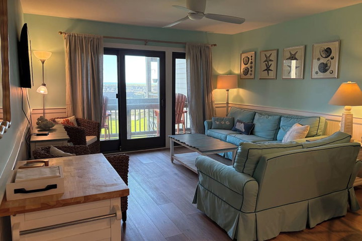 Tranquil Tide - Sparkling Updated Ocean-view Condo Walk To Duck Shops & Beach - Duck, NC