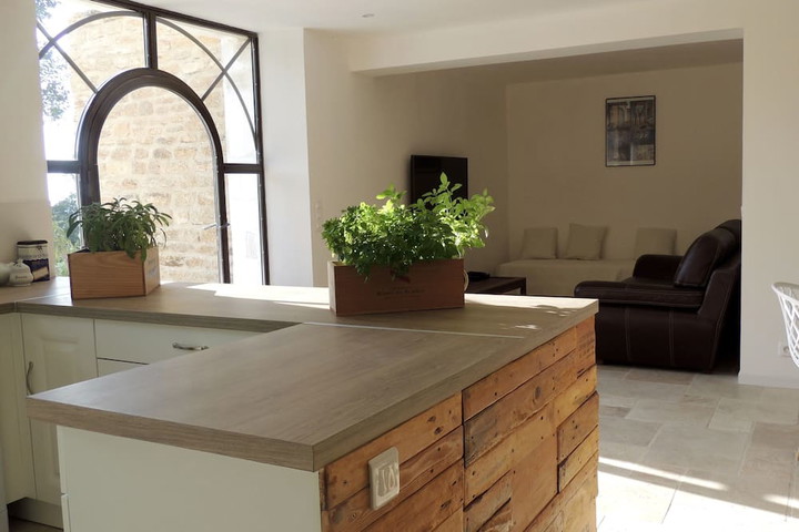Charming Cottage In Stone Farmhouse In The Heart Of The Vineyards In The Luberon - Luberon