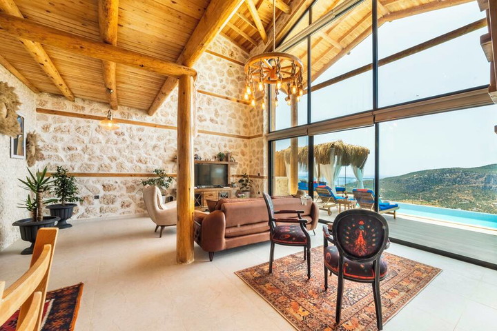 Rustic Villa Perfect For Couples - Kalkan
