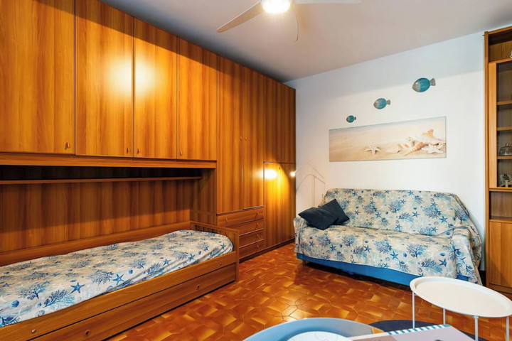 Bel Appartement Pour 3 Personnes Avec Climatisation, Wifi, Tv, Balcon Et Animaux Admis - Santo Stefano al Mare