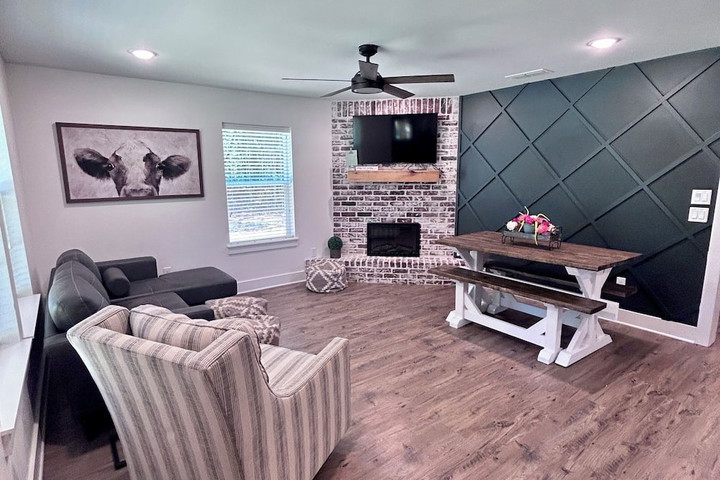 New!!! Fire Pit And Golf!! Luxury Country Retreat In Heart Of Majestic Etx!!! - Jacksonville, TX