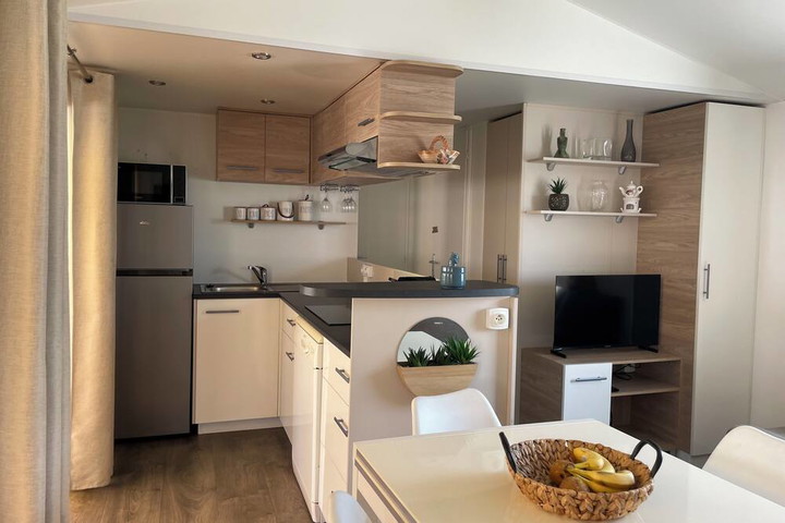 Mobilehome, Le Résidentiel De La Mer, Ideal For A Family Of Eight People - Le Barcarès