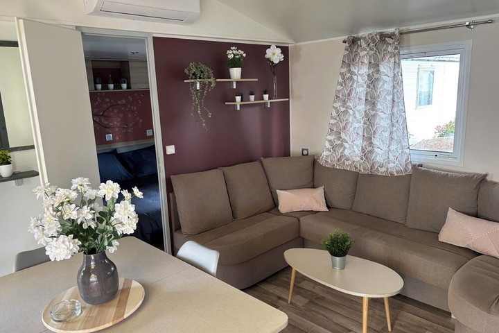 Mobile Home 379, 4-star Campground, Wi-fi, Ac - Montpellier
