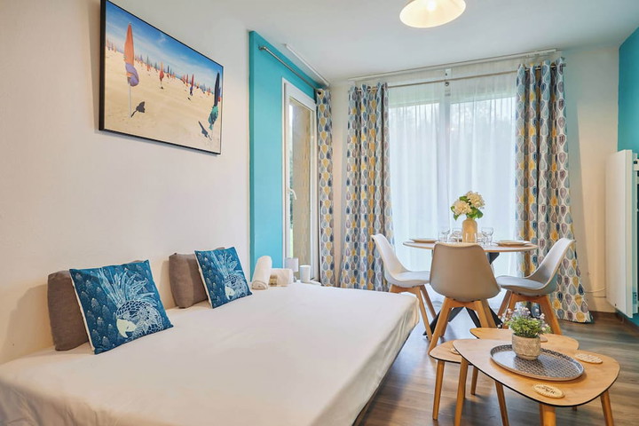 Appartement Bleu Turquoise - Welkeys - Honfleur