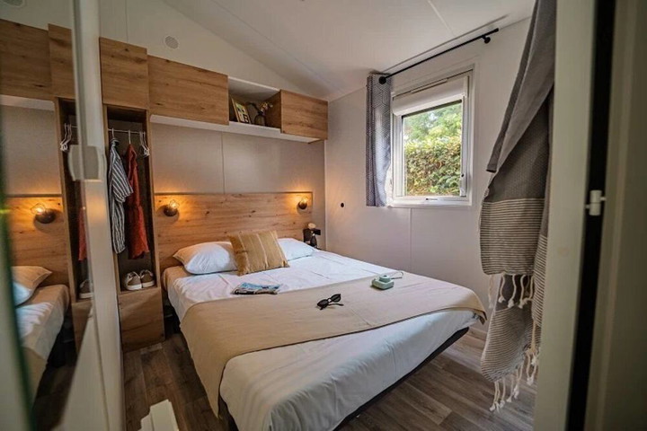 Zecamping 5* Familial 1km Plage Parc Aquatique Locatif Tv Lv Bbq 36m2 - Bretignolles-sur-Mer