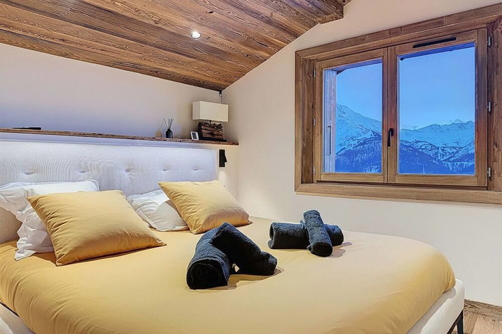 Chalet De Luxe Rénové Avec Vue Sur Les Montagnes - La Rosière