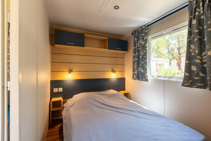 Mobilheim 'Village Camping De L'ostriconi 28' Mit Meerblick, Gemeinschaftspool Und Wlan - Haute-Corse