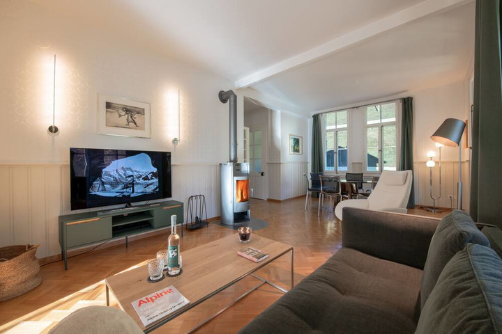 Chalet Hunnenfluh Garden Apartment - Grindelwald
