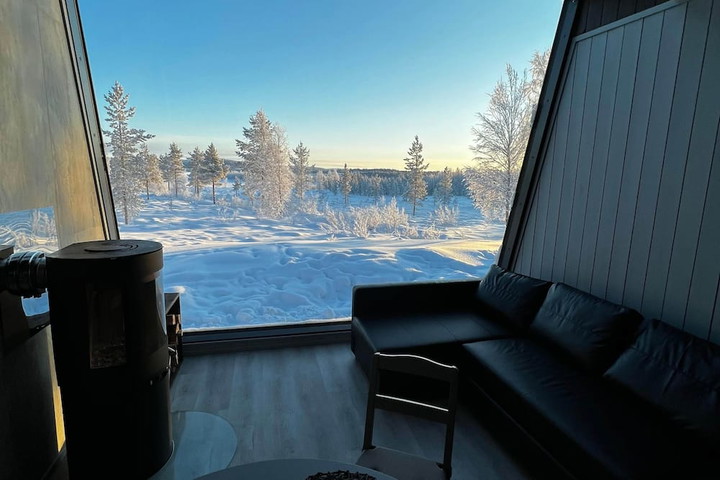 Lodge Arctic 2 Sauna, Toit Vitré & Vue Lac Inari - Ivalo