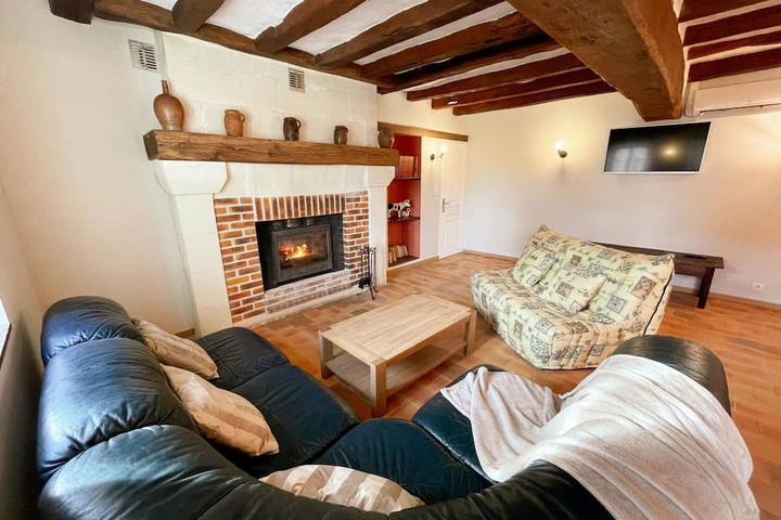 Gîte Confortable Avec Wifi, Parking, Climatisation En Touraine - Touraine