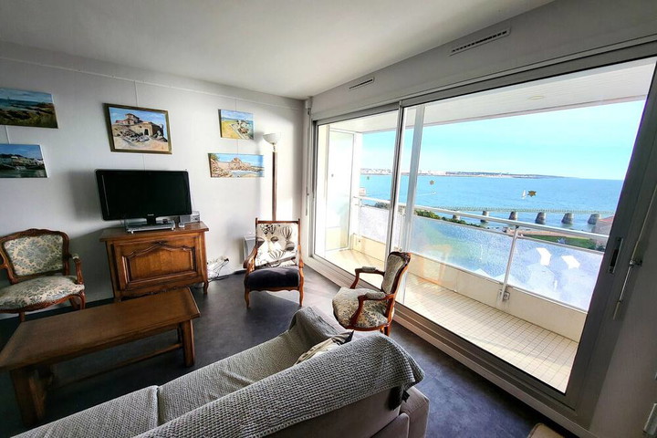 Appartement Vue Mer Avec Balcon, Parking Privé, Aux Sables-d'olonne - Olonne-sur-Mer