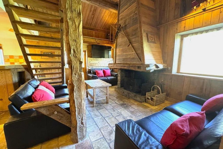 Chalet, à 10m Des Pistes De Ski, Rez-de-chaussée, Vue Montagne, Sauna, Balcon - Modane